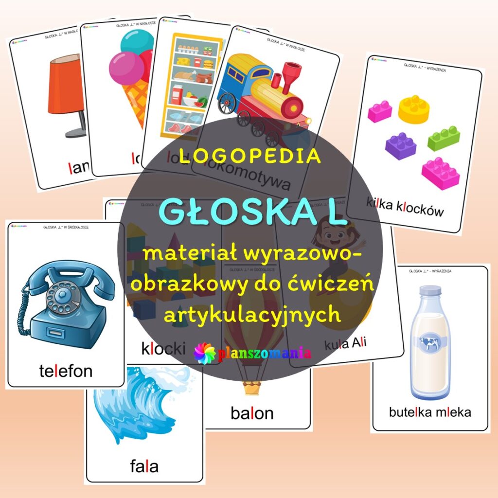 Logopedia - PDF - materiały, pomoce, plansze edukacyjne dla dzieci